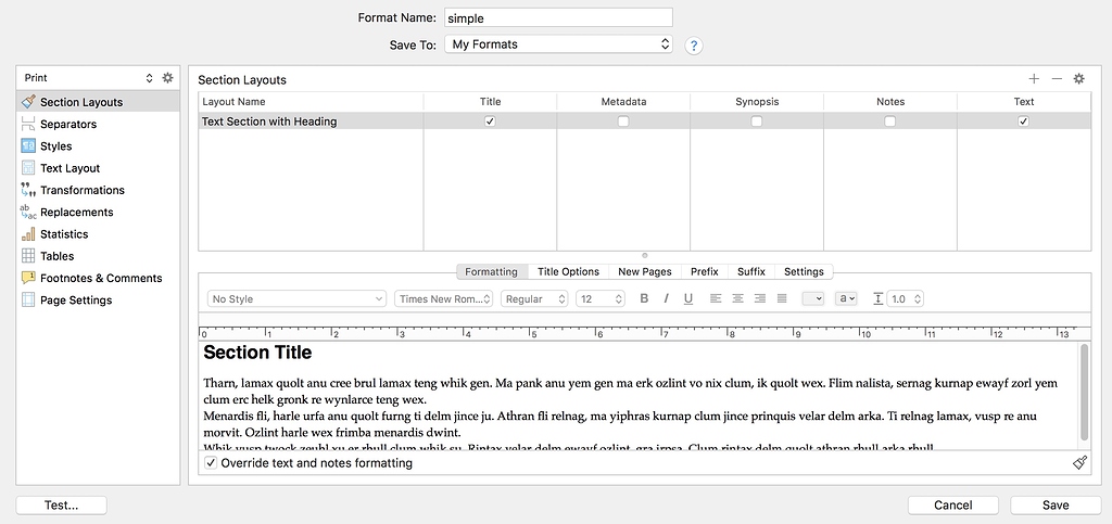 automating "Assign Section Layouts" - Scrivener for macOS - Literature & Latte Forums