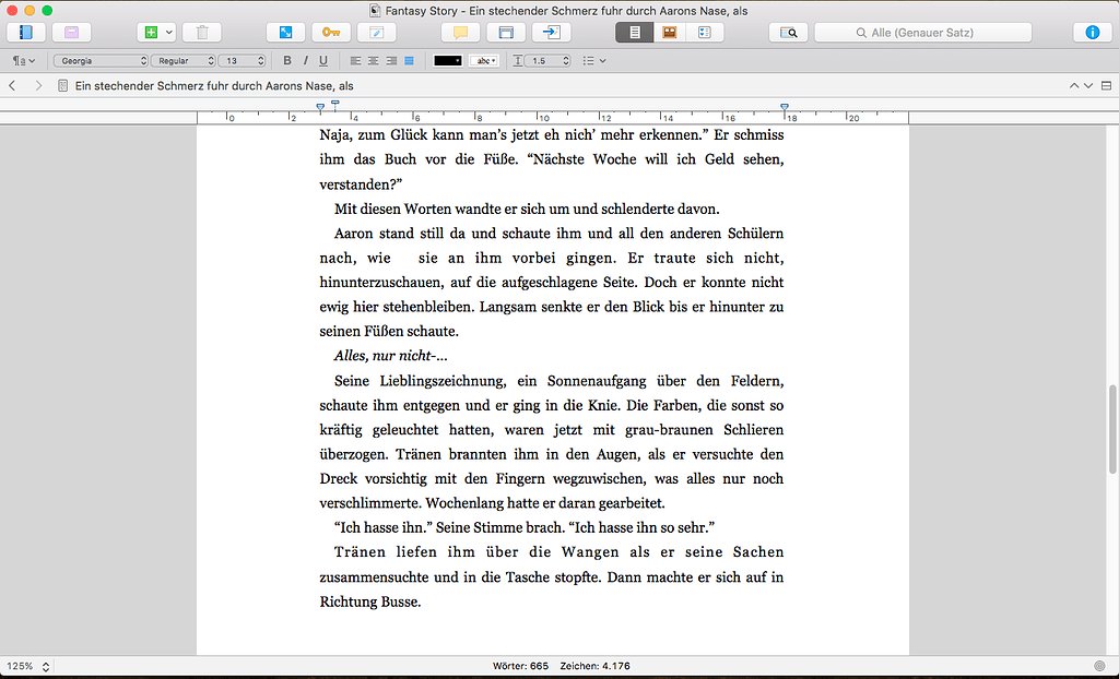 Scrivener changes text layout in Composition mode - Scrivener for macOS - Literature & Latte Forums