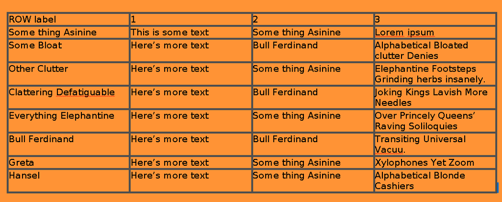 BUG. Tables - Windows Beta (Archived) - Literature & Latte Forums