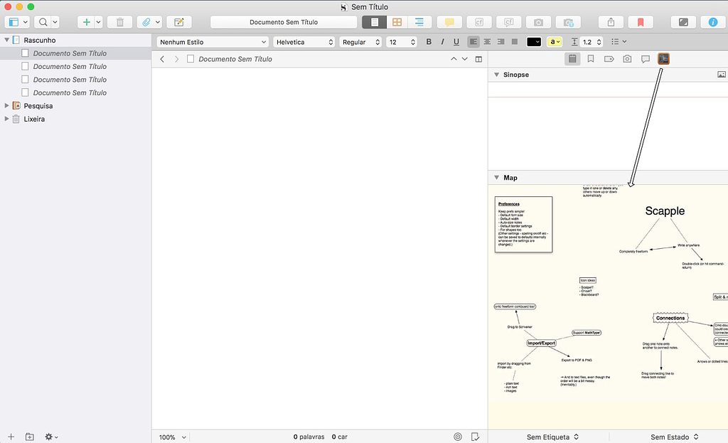 Scrivener + Scapple ... writing and mapping on the same application ...