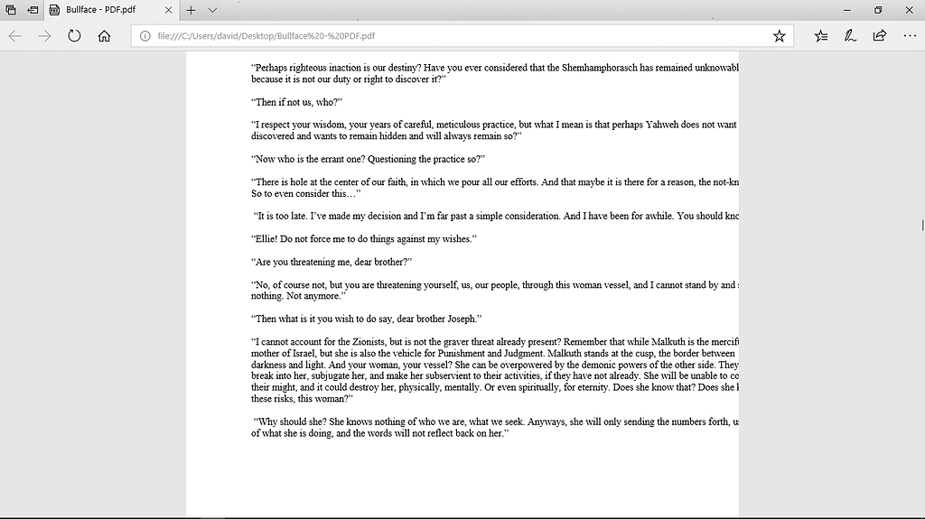 text running off of page in .doc compile - Scrivener for Windows ...
