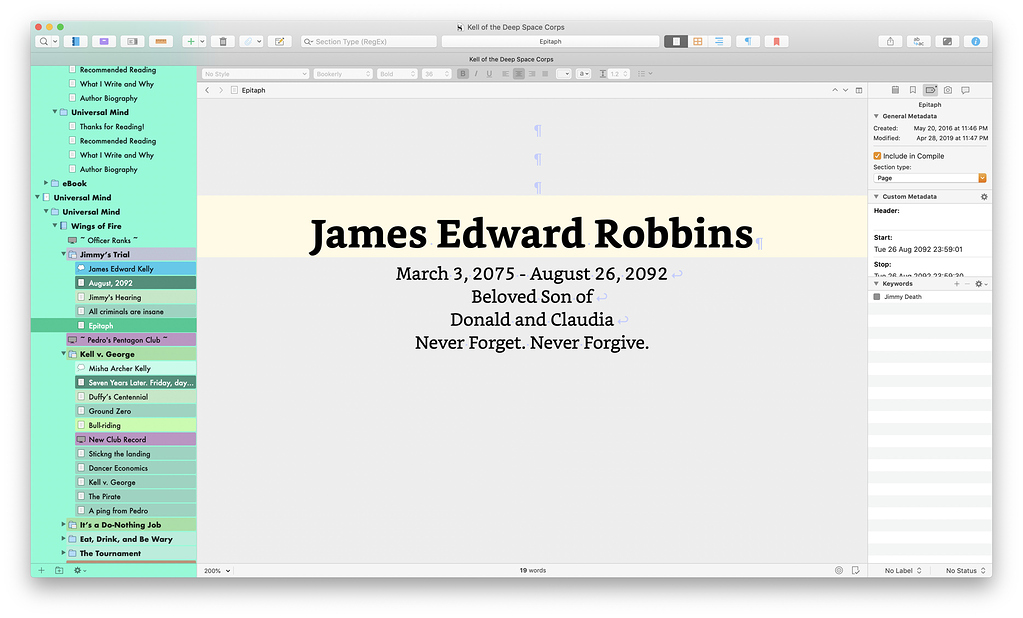 As-Is formatting doesn't format As-Is - Scrivener for macOS - Literature & Latte Forums