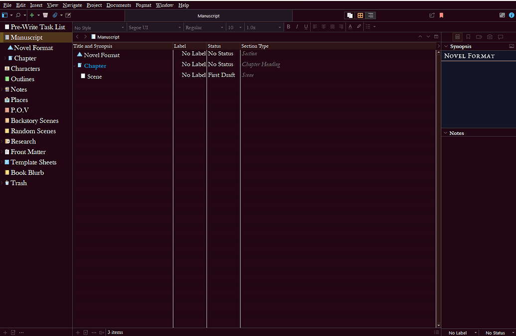 Scrivener 3 Themes (Windows) - #158 by Lamyaa - Scrivener for Windows ...