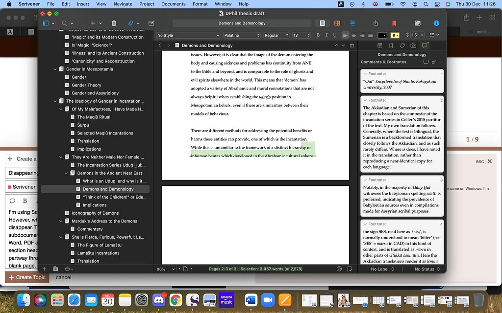 Disappearing Document - Scrivener for macOS - Literature & Latte Forums