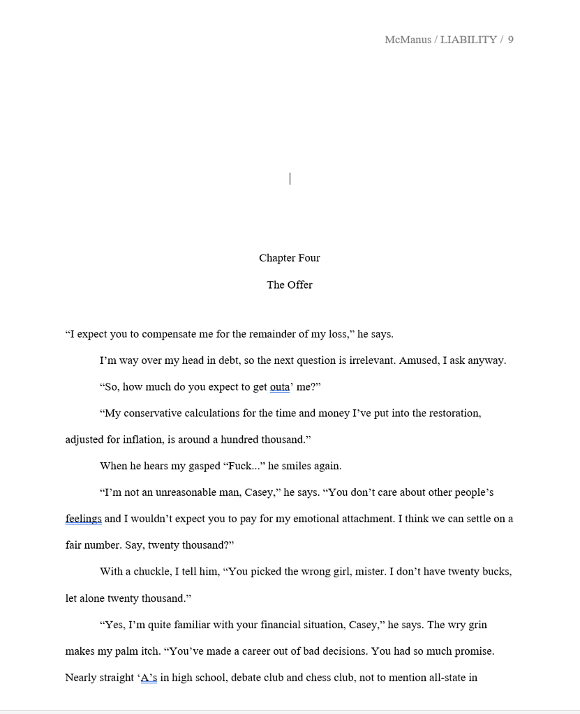 Word Manuscript Compile adds Multiple New Lines Before Chapter Titles - Scrivener - Literature ...