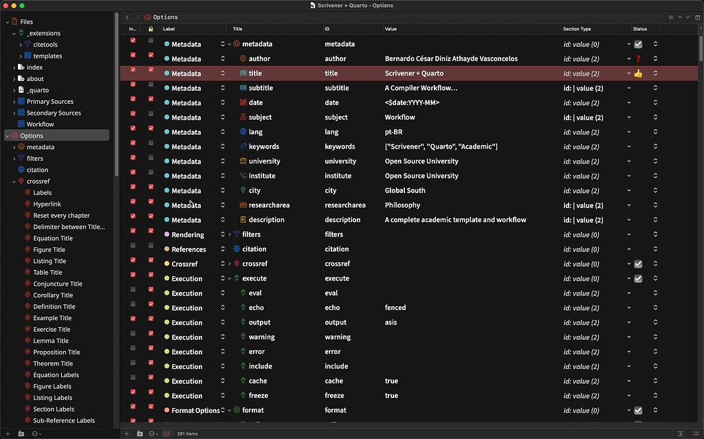 ScrivQ | A template to control Quarto, export multiple files, manage bibliography and easily ...