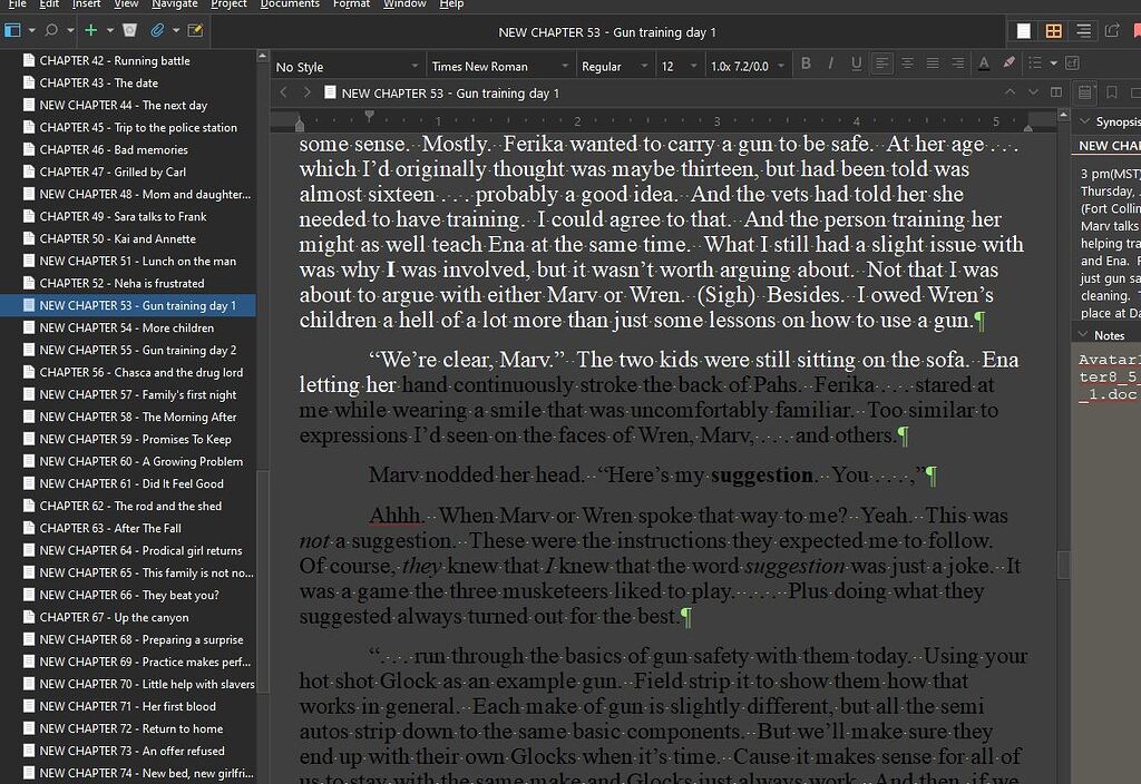 Problem with dark mode theme - Scrivener for Windows - Literature & Latte Forums