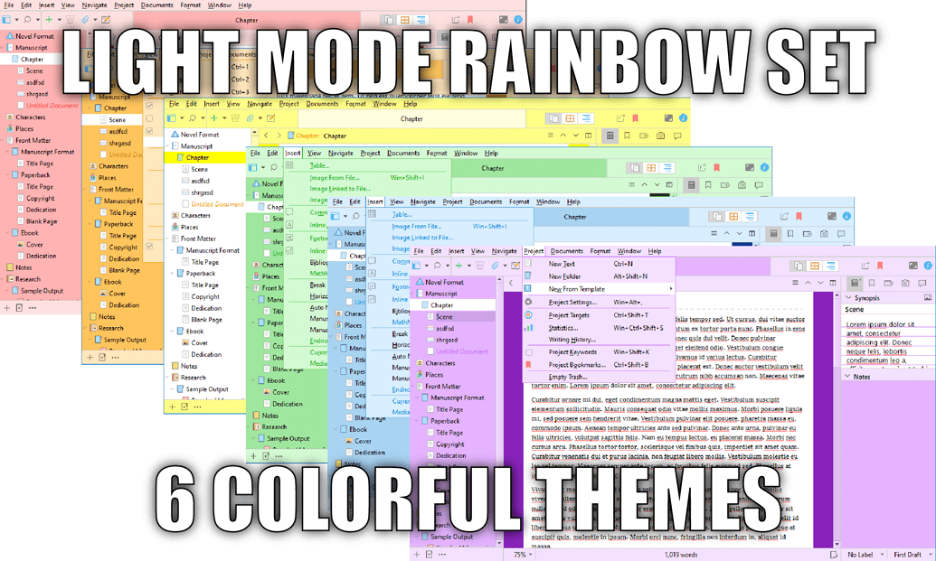 Scrivener 3 Themes (Windows) - Page 4 - Scrivener for Windows ...