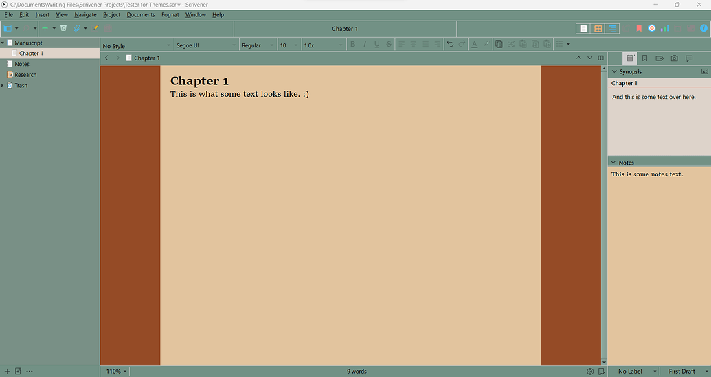 Scrivener 3 Themes (Windows) - #119 by foxandthorns - Scrivener for ...