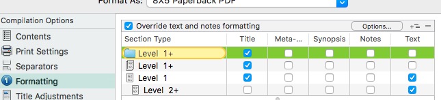 Formatting pane levels - Scrivener for macOS - Literature & Latte Forums Formatting pane levels - Scrivener for macOS - Literature & Latte Forums