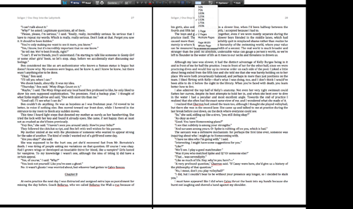 Using two panes in full screen mode - Scrivener for macOS - Literature ...