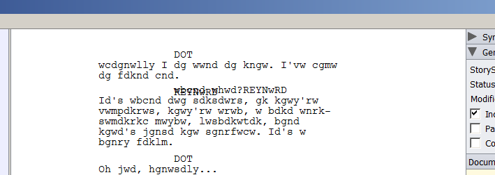 Corrupt text display after moving - Scrivener for Windows - Literature ...