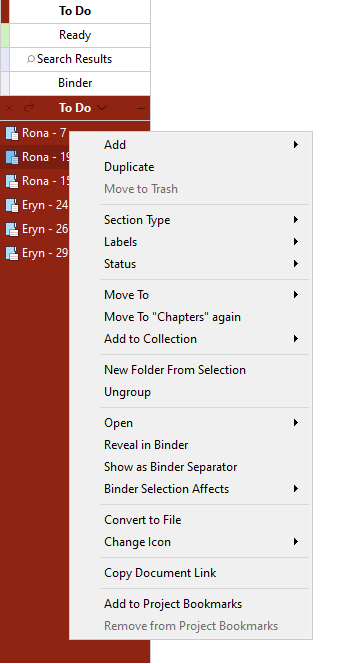 [BUG] Issue with item order within Collections - Windows Beta (Archived) - Literature & Latte Forums