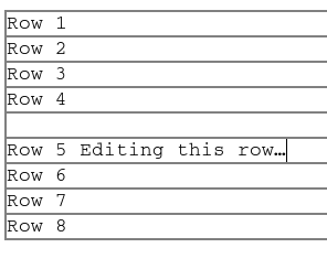 Table Add Row Inconsistent Behaviour - Scrivener for Windows - Literature & Latte Forums