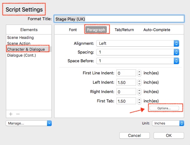 Speech numbering in scriptwriting mode - #3 by gr - Scrivener for macOS ...