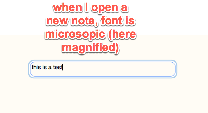 new notes have tiny microscopic font - Scapple for macOS - Literature ...