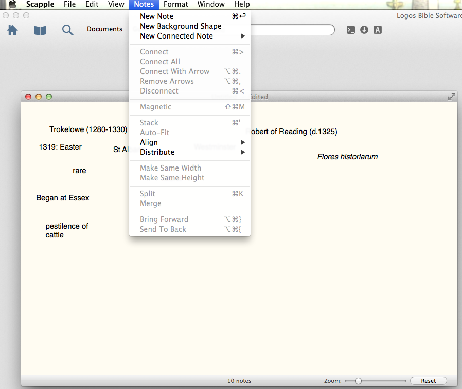 Scrapple Connections - Scapple for macOS - Literature & Latte Forums