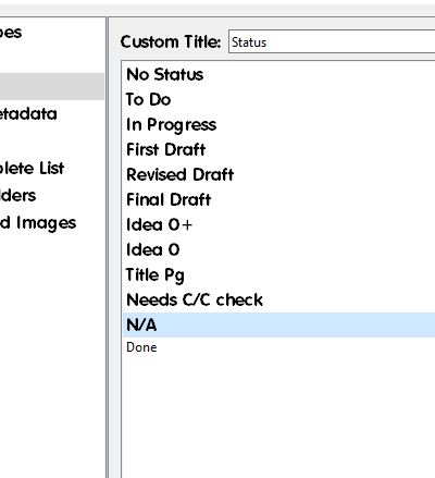 [LH4072] BUG: in Status->Edit, moving an entry to the end drops the font size and changes style ...