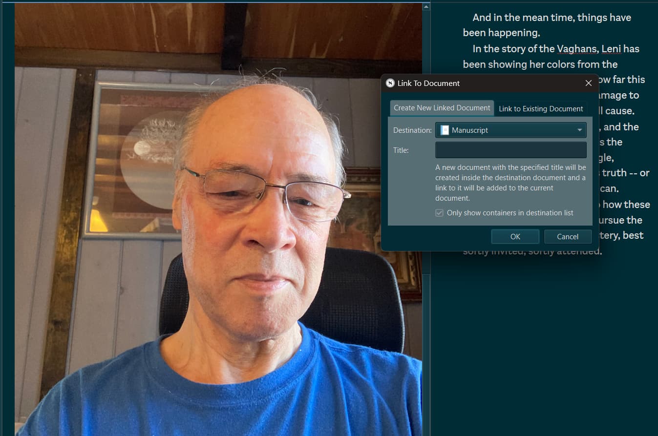 Conecting An Image To A URL Scrivener For Windows Literature