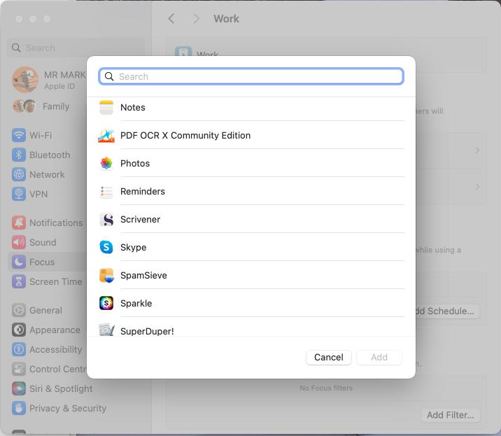 Focus doesn't know Scrivener - Scrivener for macOS - Literature & Latte ...