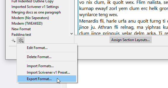 BUG? First paragraph has different alignment - Scrivener - Literature ...