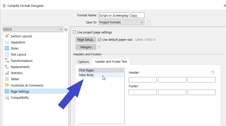 Page numbers not showing up when I compile - Scrivener for Windows - Literature & Latte Forums