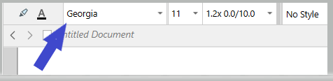 Is there any way to identify the current font on MacOS version ...