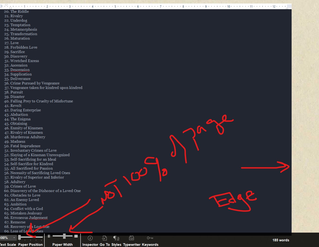 How to hide Scrollbar in composition mode? - Scrivener for Windows - Literature & Latte Forums