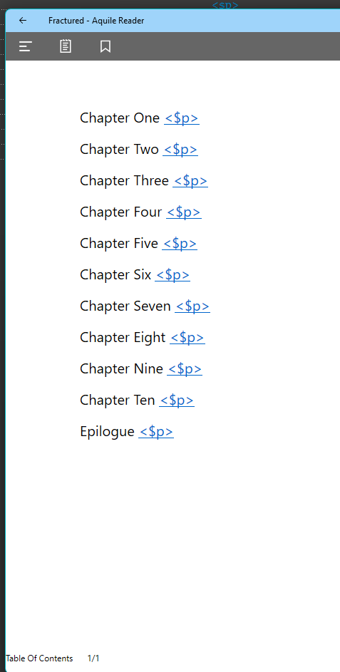 How does one OMIT something from a Table of Contents? - Scrivener for ...