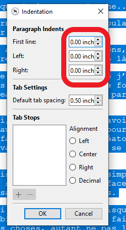 How to remove and change indents from a whole Scrivener manuscript - Scrivener for Windows ...