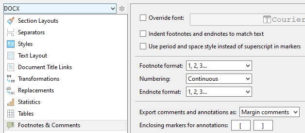 Compiling Footnotes Flush Left and without a Period after the Footnote ...