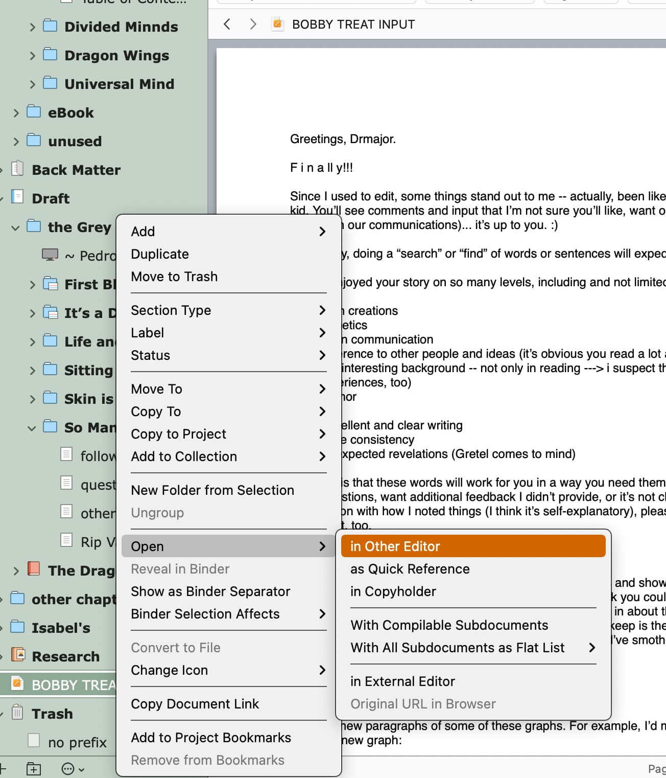 Print Button Greyed Out Scrivener For MacOS Literature Latte Forums