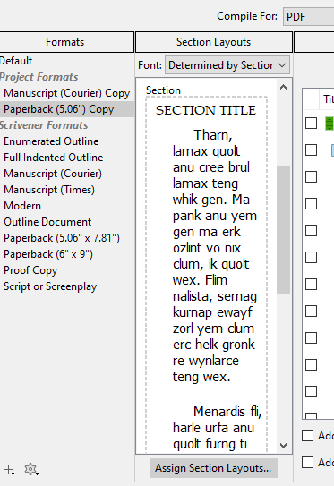 Compiler bug? (font selection) - Scrivener for Windows - Literature ... Compiler bug? (font selection) - Scrivener for Windows - Literature ...