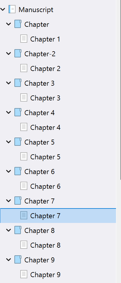 Compile showing chapters [with extra blank pages] - Scrivener - Literature & Latte Forums