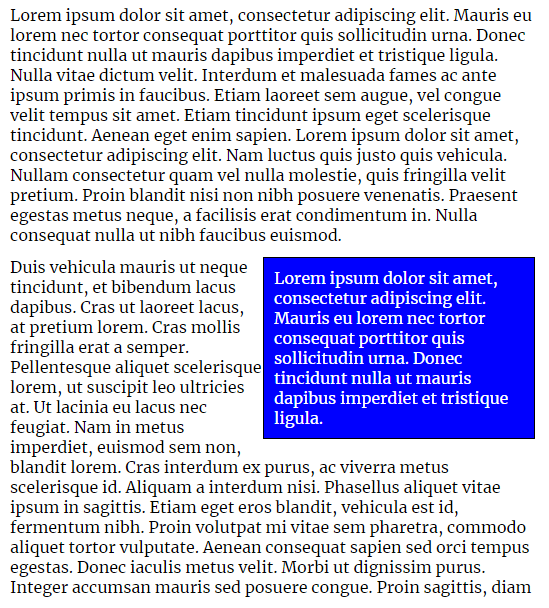 Sidebar Formatting - Newcomer Central - Literature & Latte Forums