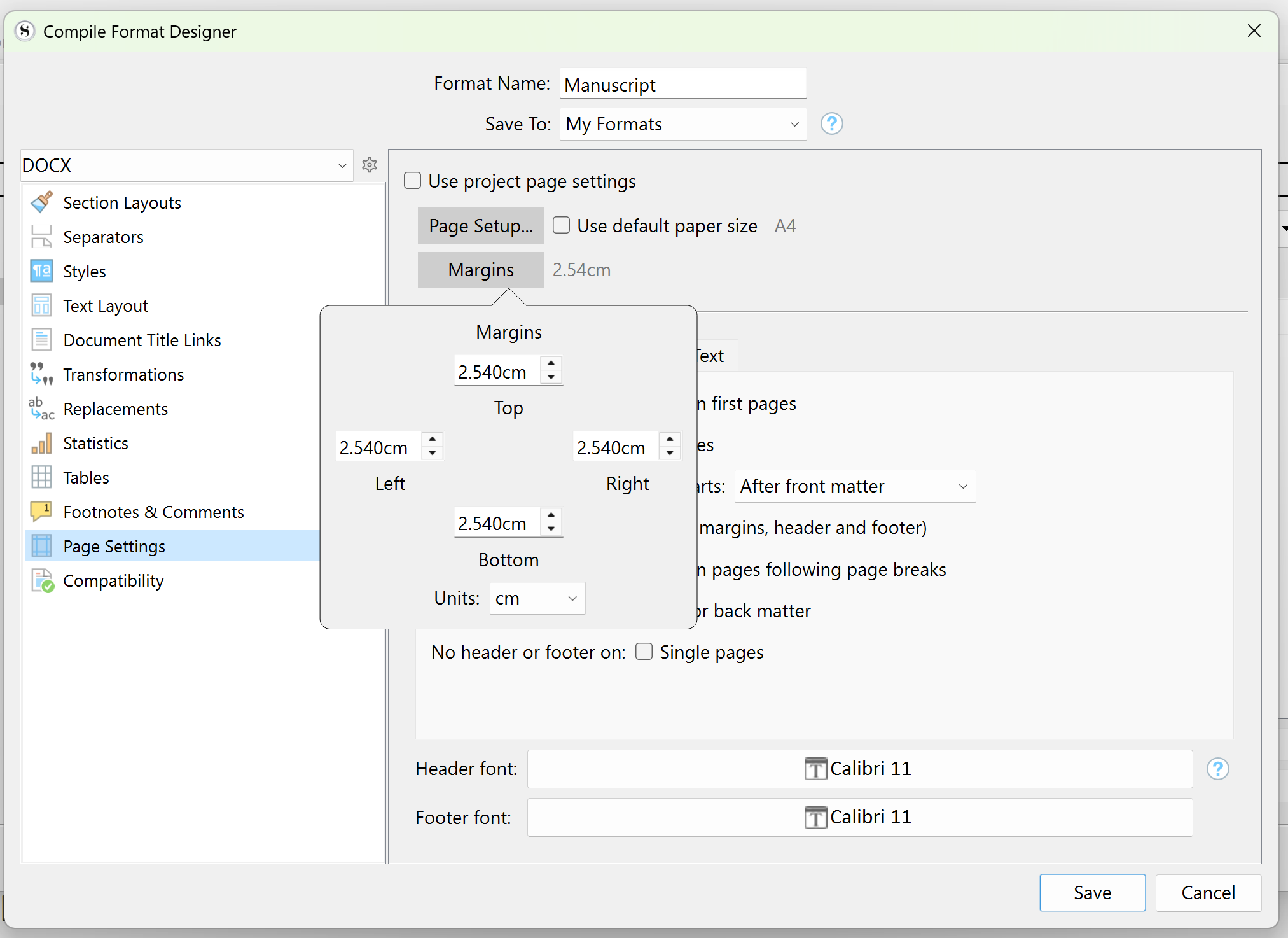 How to change the paragraph margins for paragraph styles in scrivener - Scrivener for macOS ...