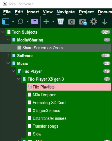 How can I navigate a document based on its headings (similar to ...