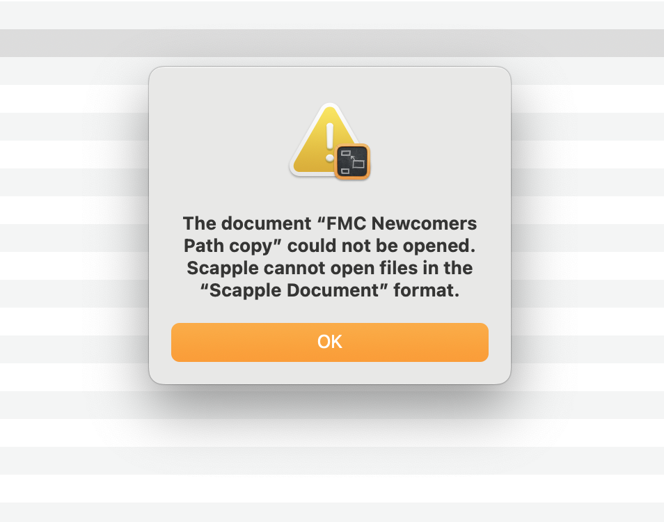 New version Scapple, now can't open any old docs! - Scapple for macOS ...