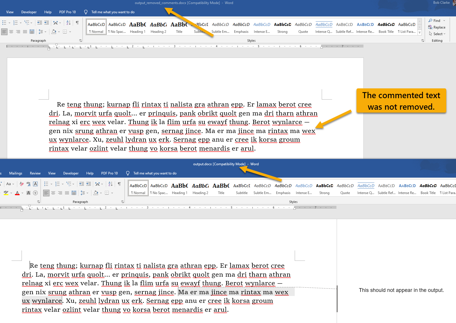 Removing comments during Compile - Scrivener for Windows - Literature ...